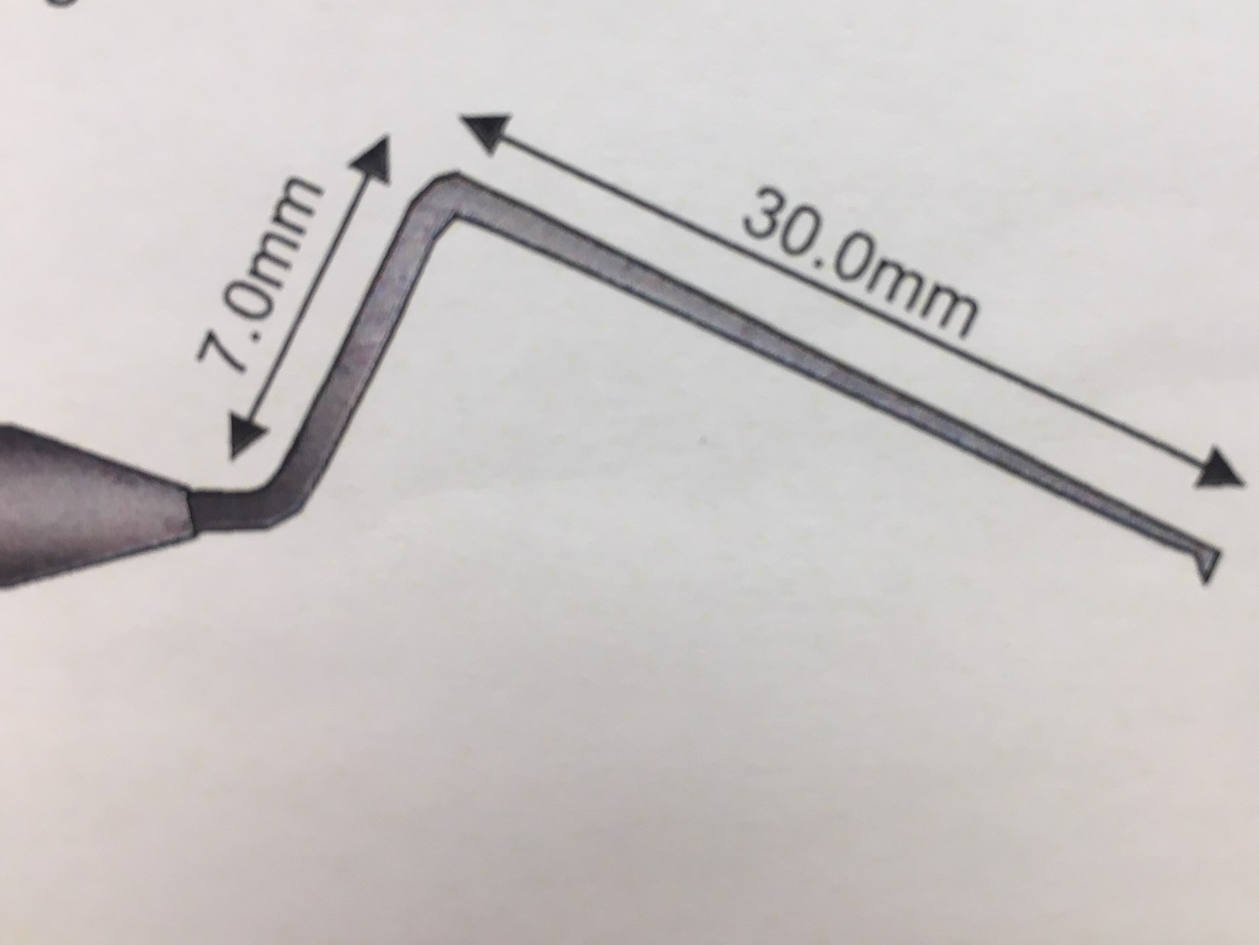 Dr. Terauchi Guttapercha Remover, EGPR-L/R, 26 mm